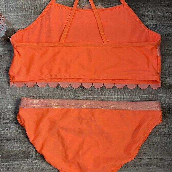 wonder nation | Swim | Wonder Nation Girls Ruffle Bikini Swimsuit Set ...